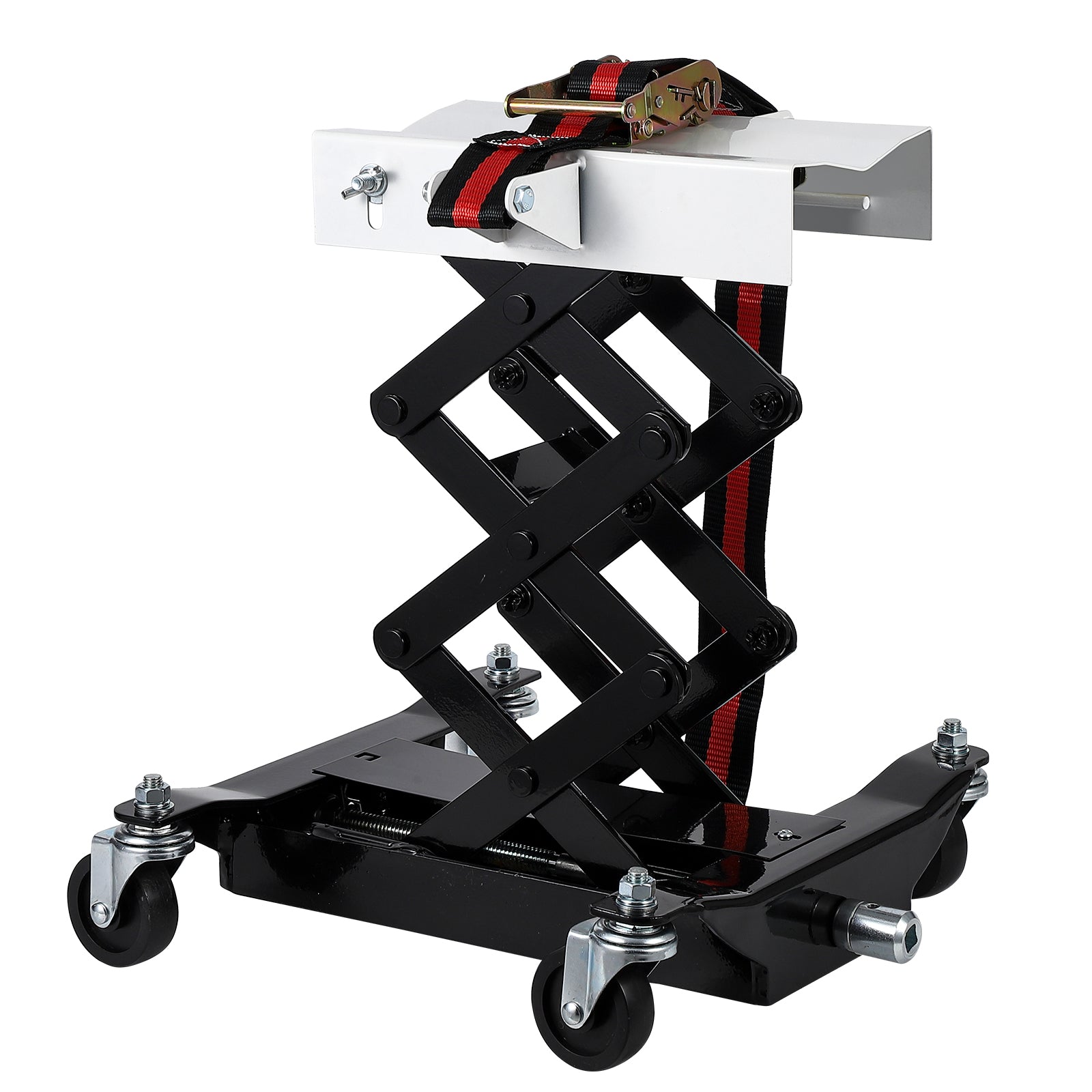 Garvee Low Profile Transmission Jack, 450 Lbs, 7-23 Inch, Heavy Duty H